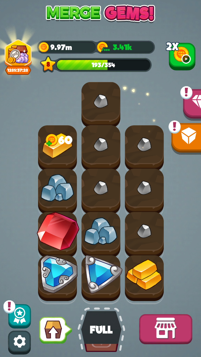 【Merge Gems （マージジェム）攻略】遊び方・やり方、コツを解説。合体させてお金を稼ごう！ | レアゲーム攻略速報.com